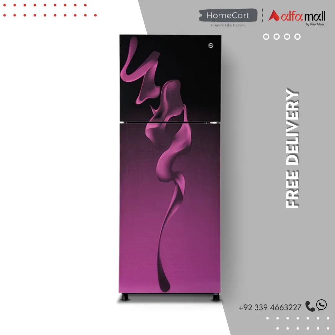 PEL Glass Door Refrigerator – 11.0 Cu Ft, R600a Refrigerant, LED Light ...