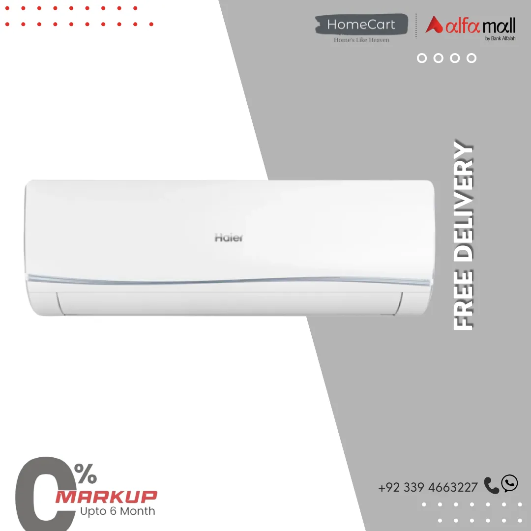 HAIER HEAT AND COOL INVERTER SERIES POWERFUL AIRFLOW 1 TON AIR ...