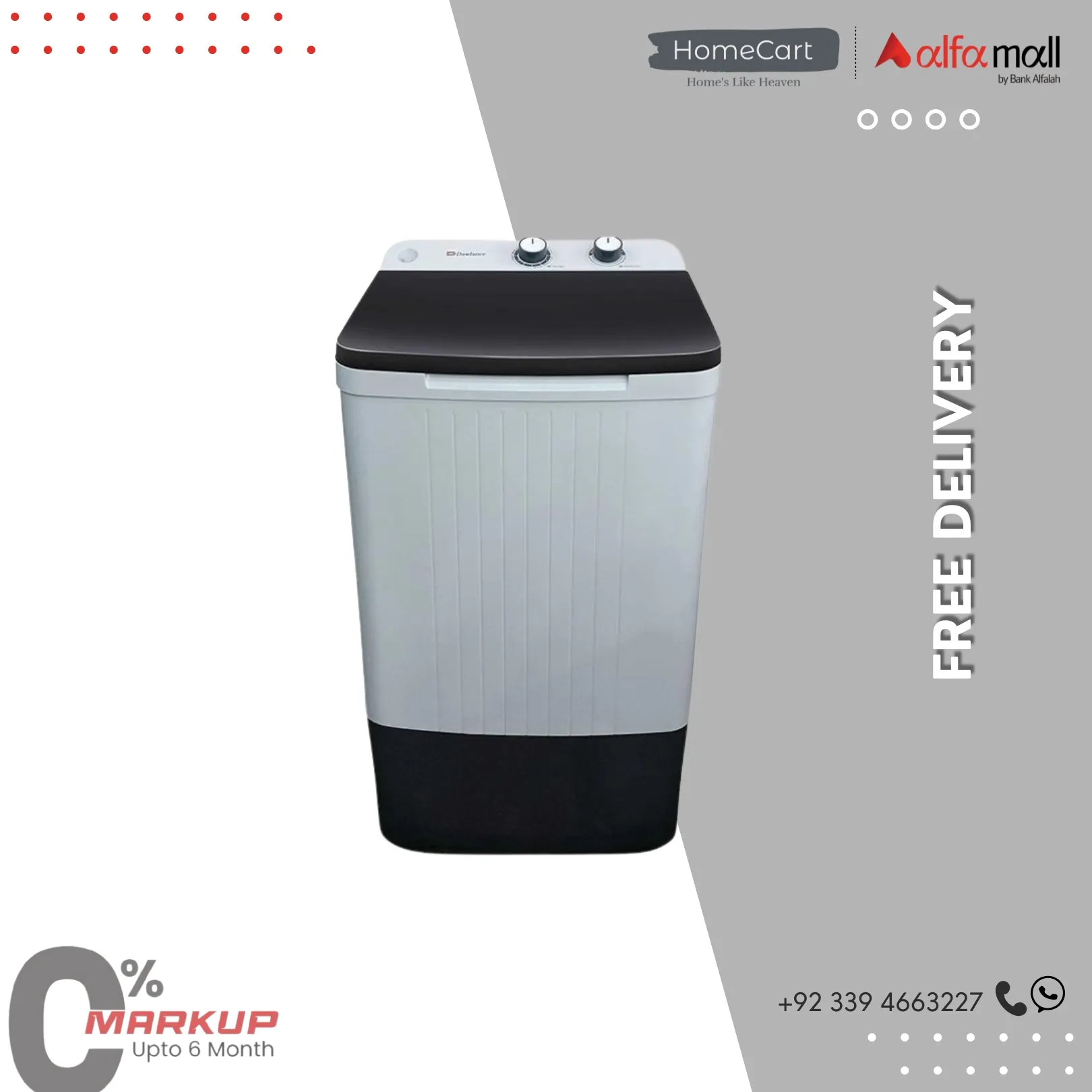 DAWLANCE DW 9000 SINGLE TUB WASHING MACHINE DW 9000 STW AT BEST PRICE ...