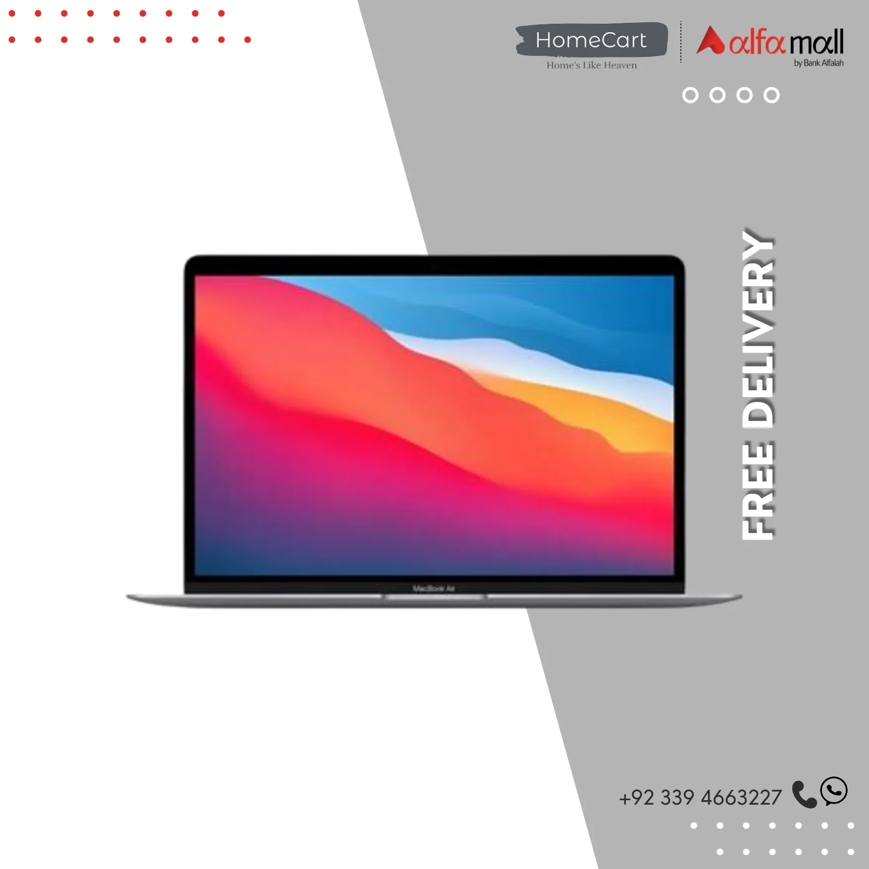 Apple MacBook Air MGN63 M1 Chip 8 Core CPU 7 Core GPU 8GB 256GB Space ...