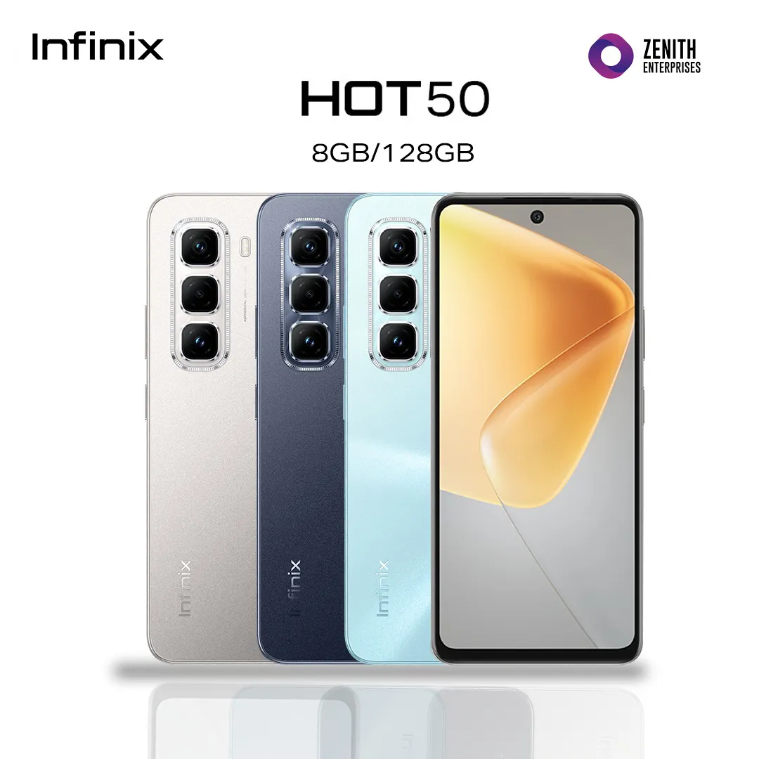 Infinix Hot 50 8GB+128GB On Retail Price With 1 Year Official Warranty ...