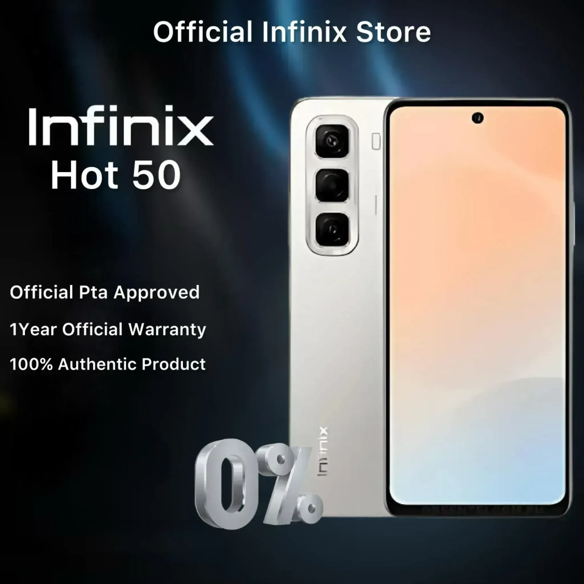 Infinix Hot 50 Official Pta Approved 1Year Official Warranty_On ...