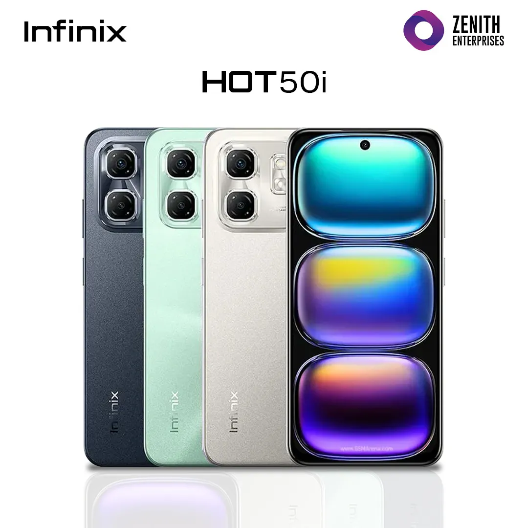 Infinix Hot 50i 6GB+128GB With 1 Year Official Warranty By Zenith ...