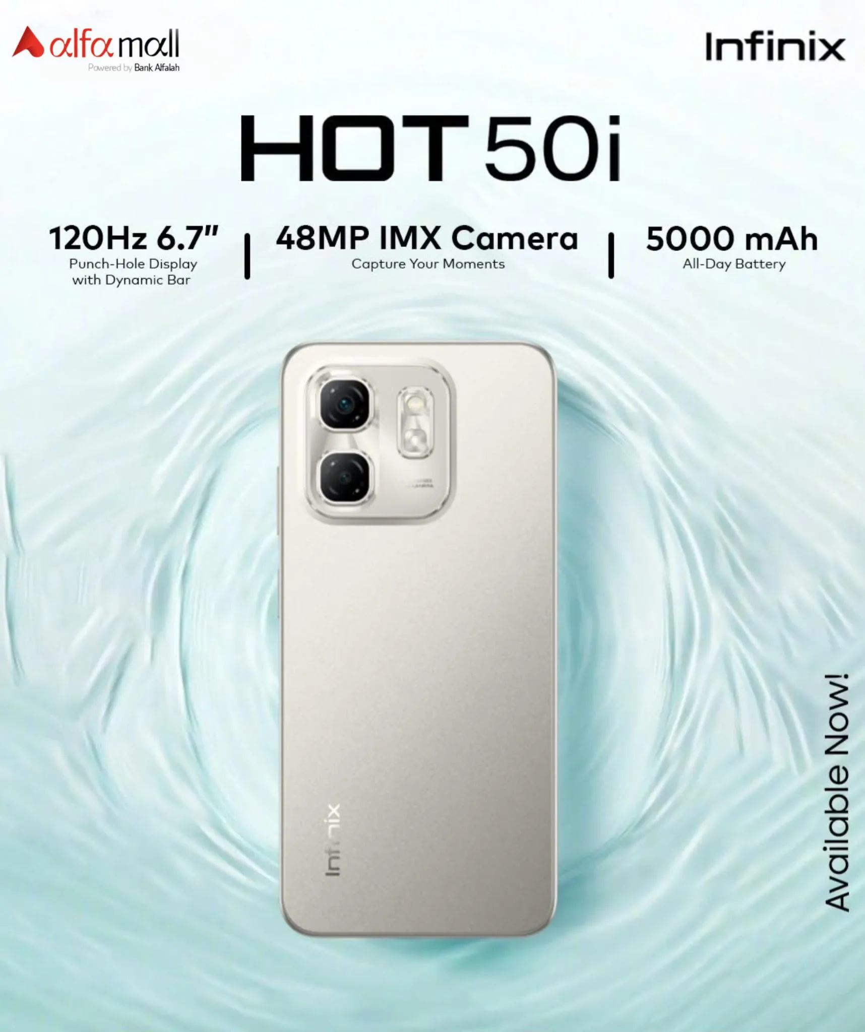 Infinix Hot 50i 6128Gb Official Pta Approved With 1Year Official ...