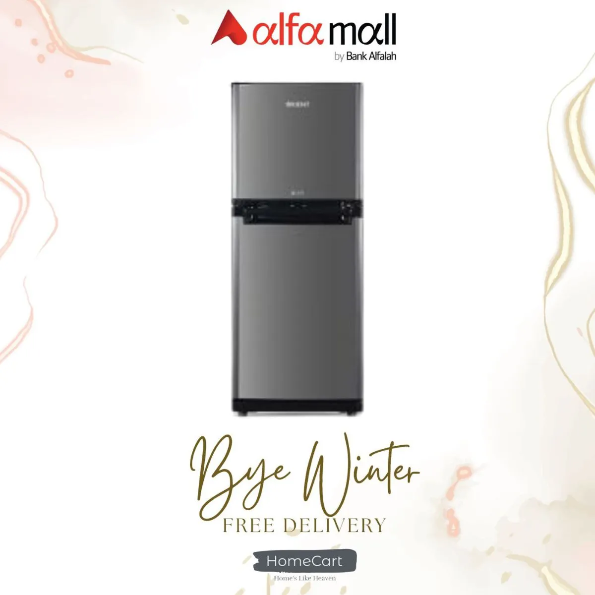 Orient Refrigeratot 350 LVO VCM Freezer-on-top 12 Cft