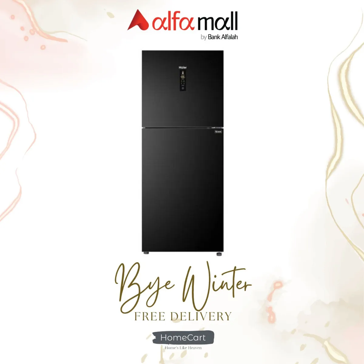 Haier Digital Inverter Refrigerator HRF-346 IDB/IDR