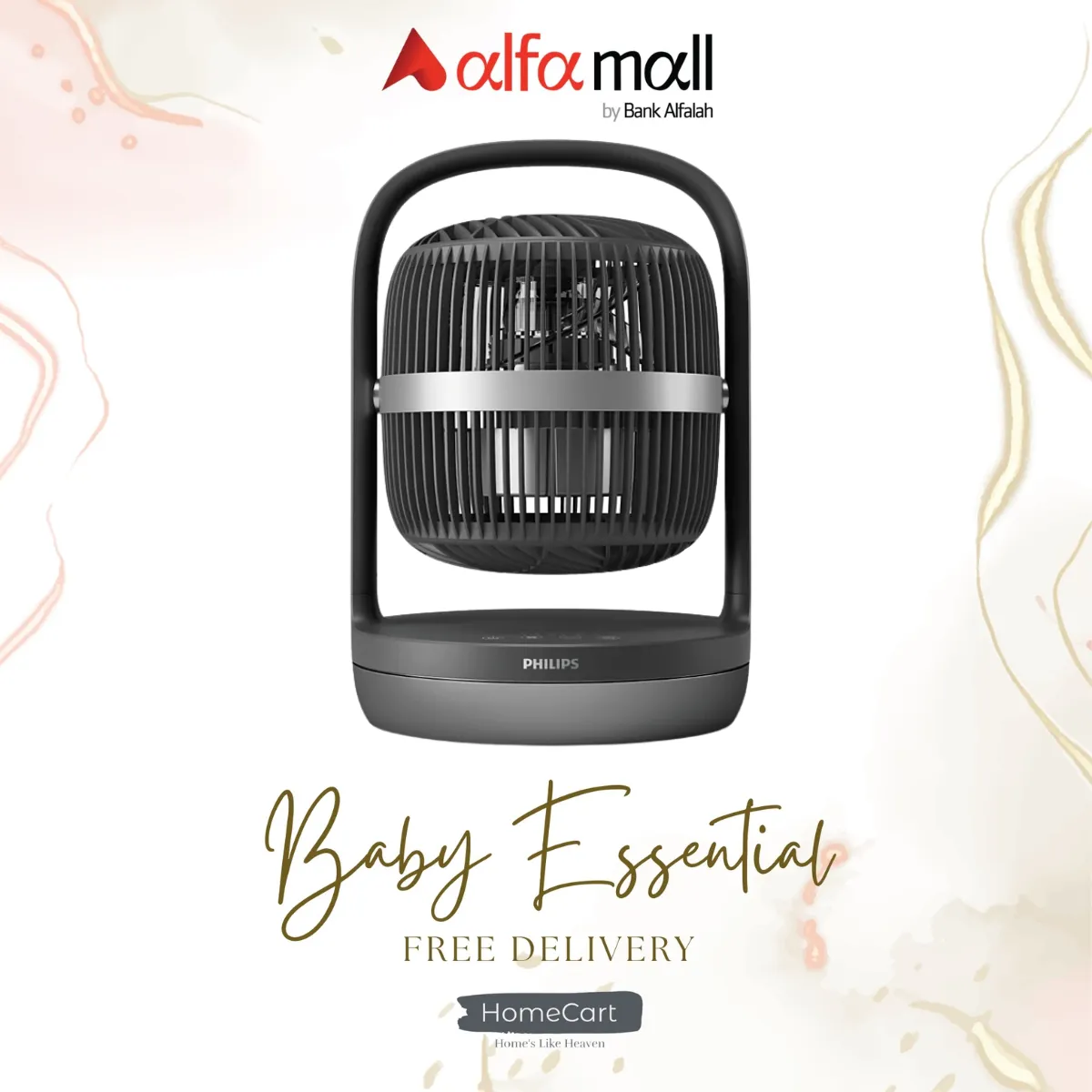 PHILIPS TABLE FAN 3000 SERIES BLACK CX3050/01 PRICE IN PAKSITAN
