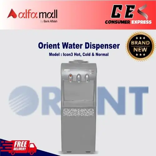 Orient Water Dispenser Icon 3 | Hot & Cold | Installments Available
