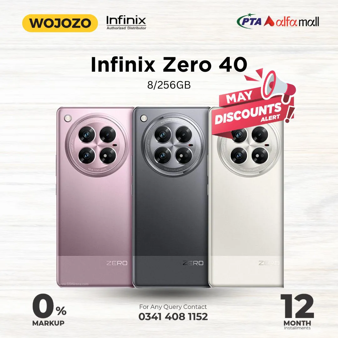 Infinix Zero40 4G (08-256) PTA Approved with One Year Official Warranty ...