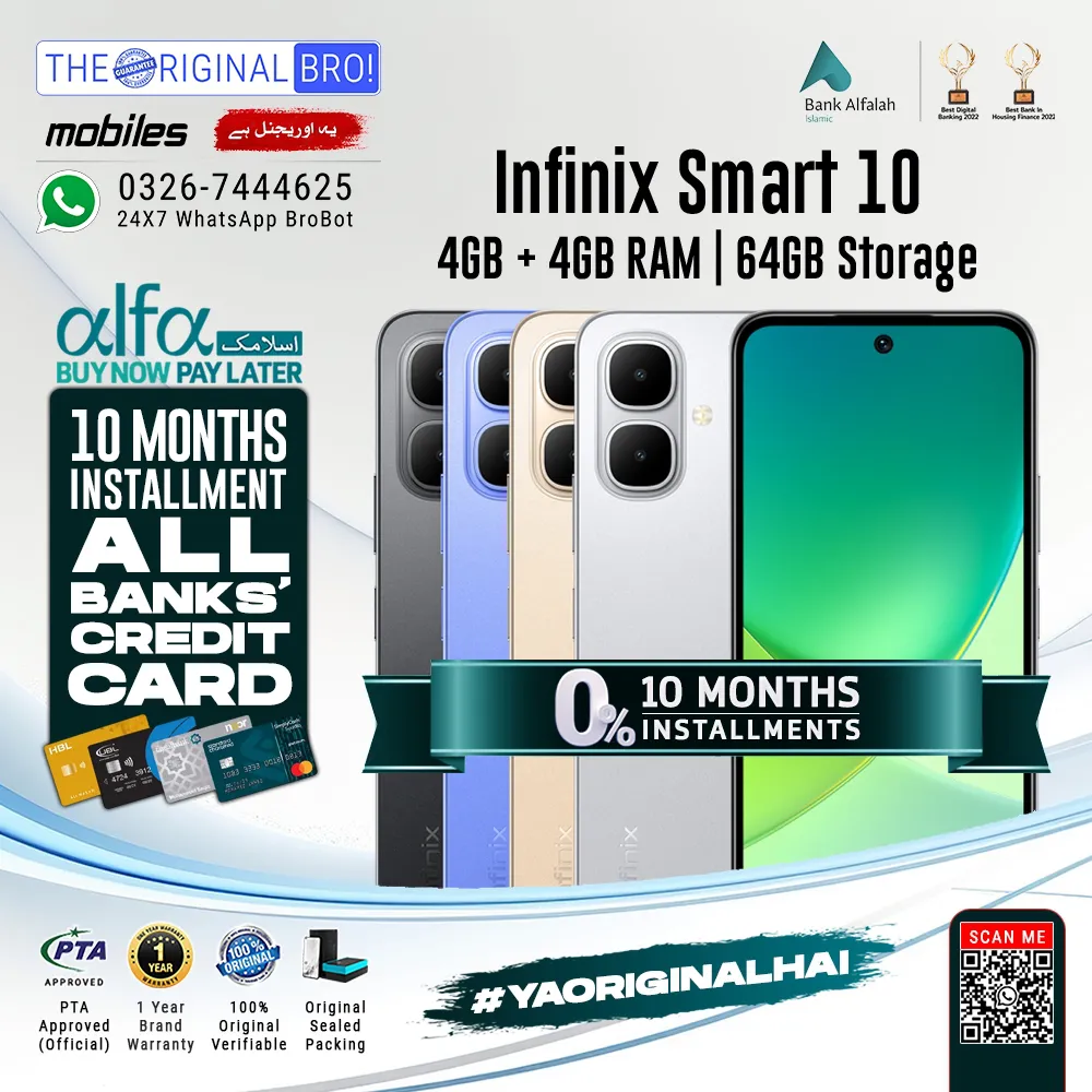 Infinix Smart 10 | The Original Bro Mobiles