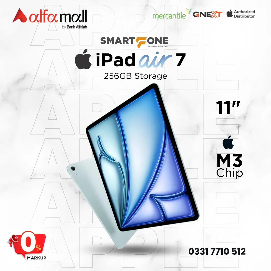 Apple iPad Air 7 (11") with M3 Chip (256GB) Brand New | Box Pack with Official Apple Warranty on ...