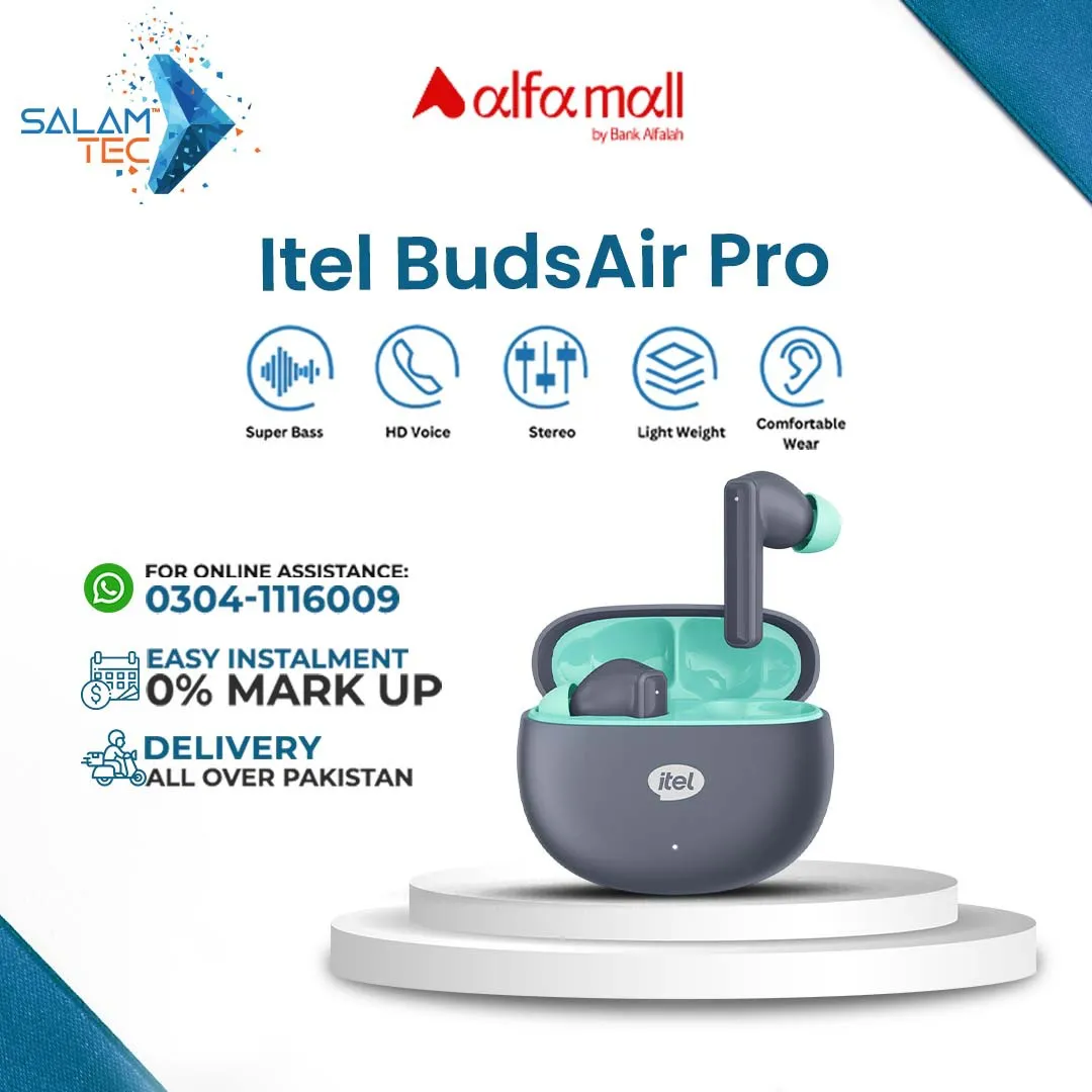 Itel BudsAir Pro (Original Product) | Earbuds on Installment at SalamTec