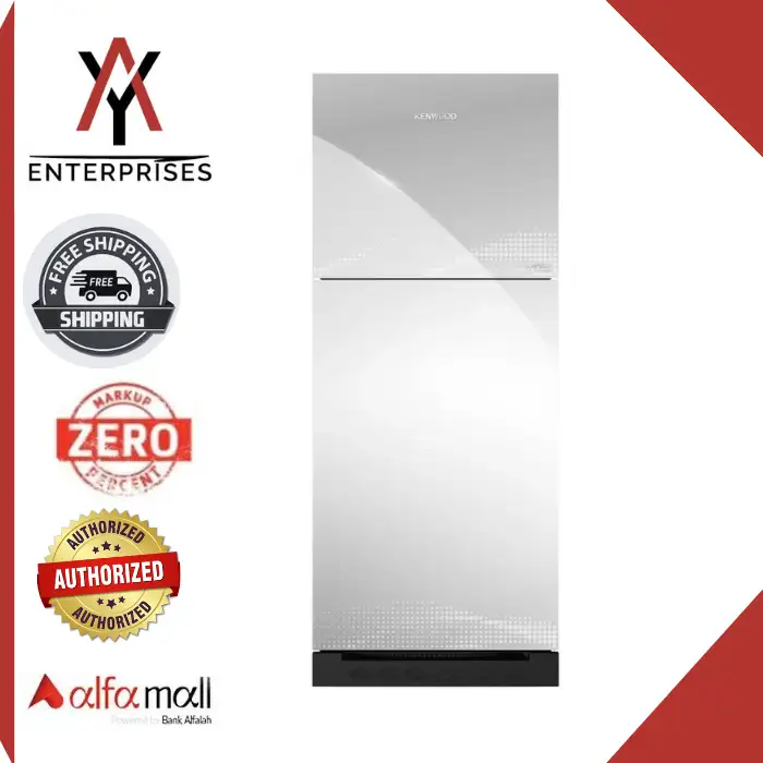 KENWOOD INVERTER REFRIGERATOR Model KRF-23357GD MIRROR ON INSTALLMENTS ...