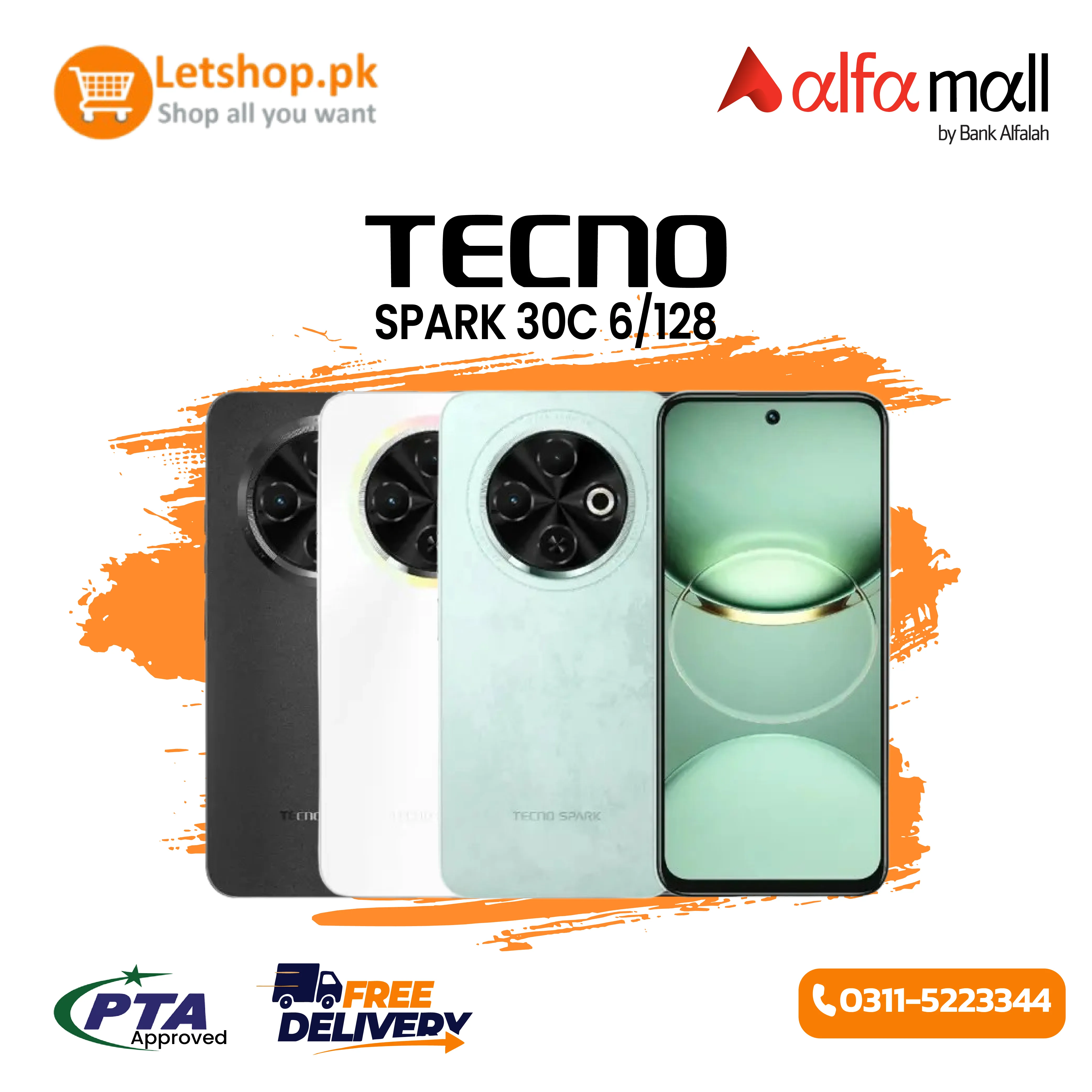Tecno Spark 30C 6/128