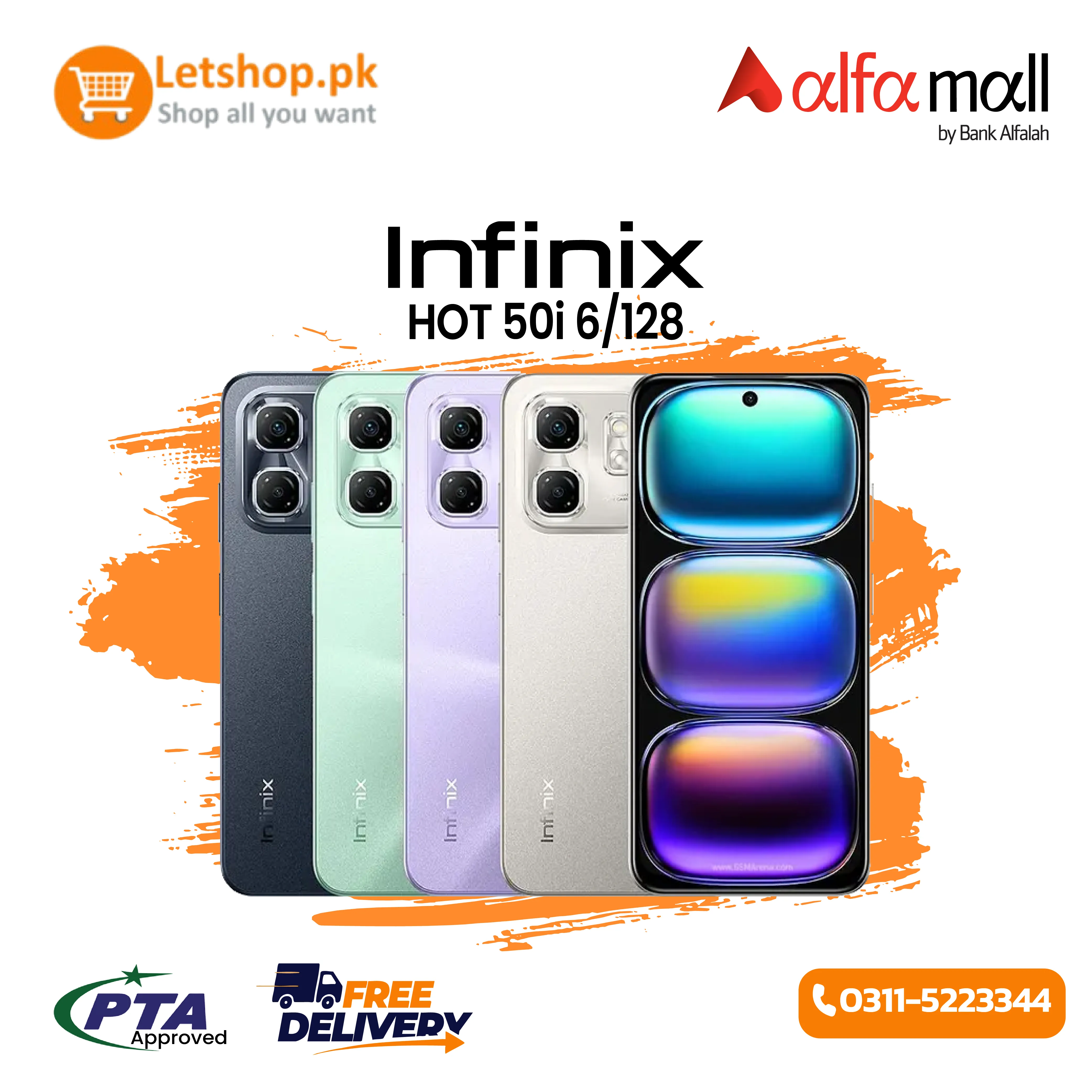 Infinix Hot 50i 6/128