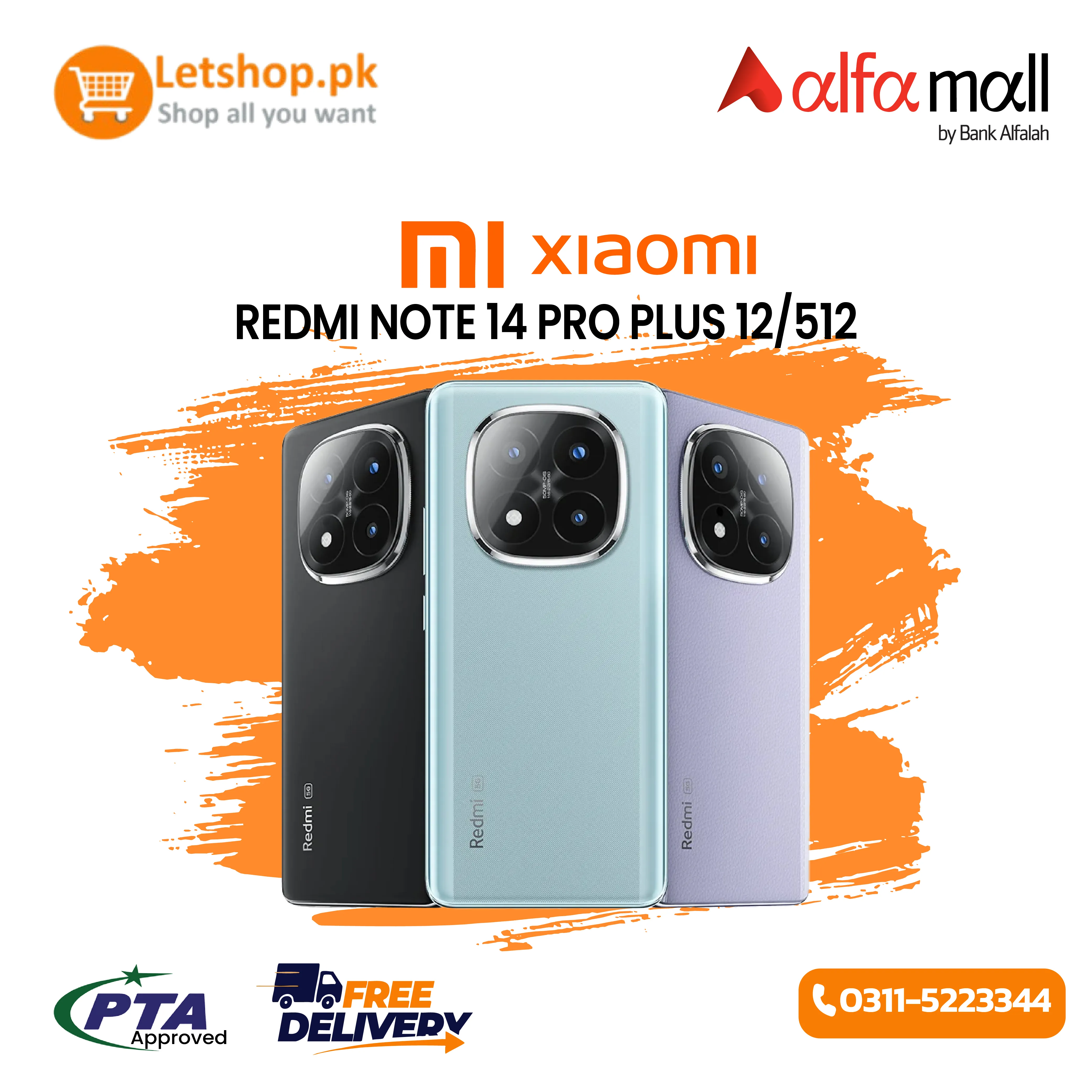 Xiaomi Redmi note 14 pro plus 12/512