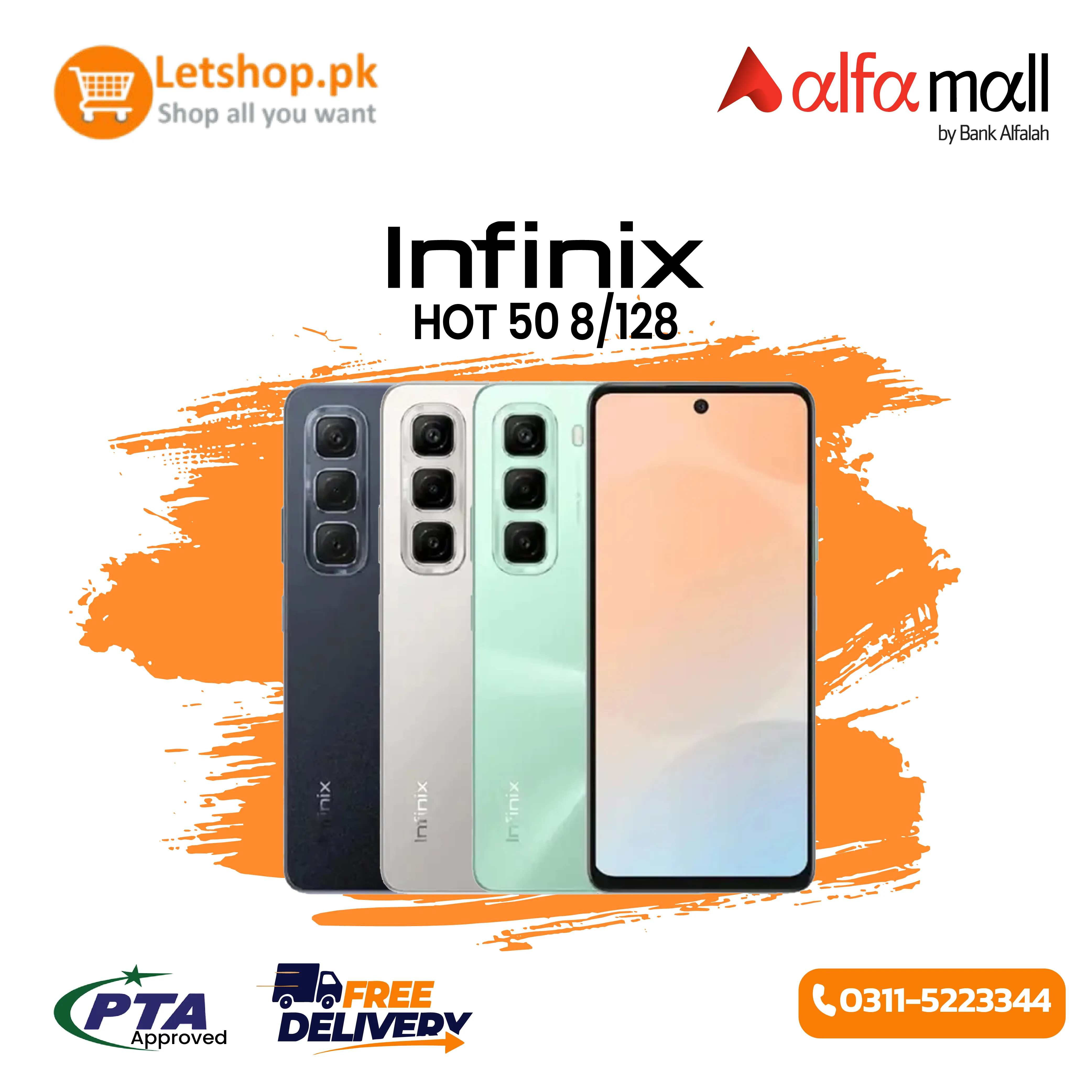 Infinix Hot 50 8/128