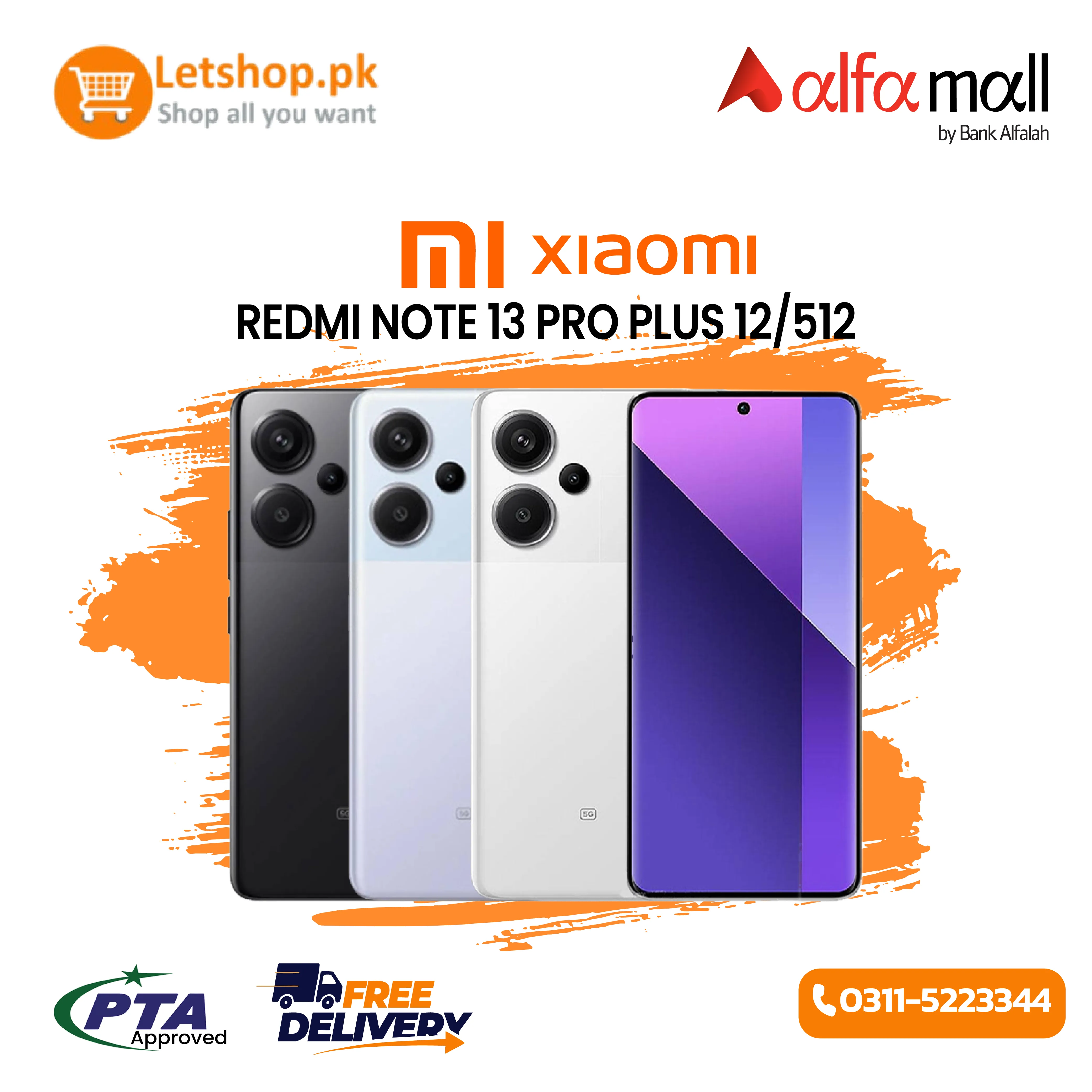 Xiaomi Redmi NOTE 13 PRO Plus 12/512