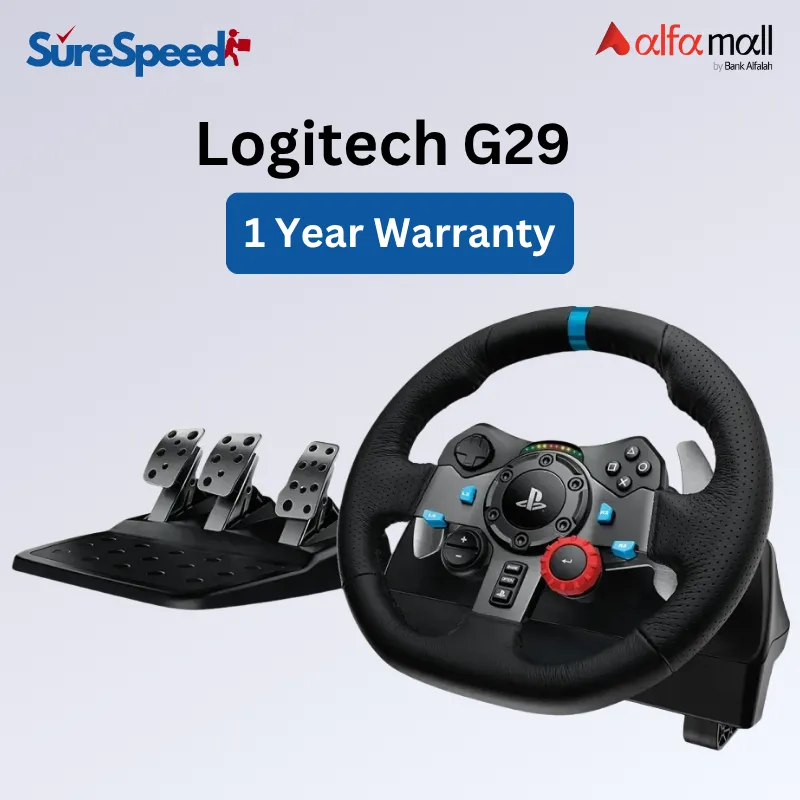 Logitech G29 Driving Force Steering Wheels & Pedals Racing System ...