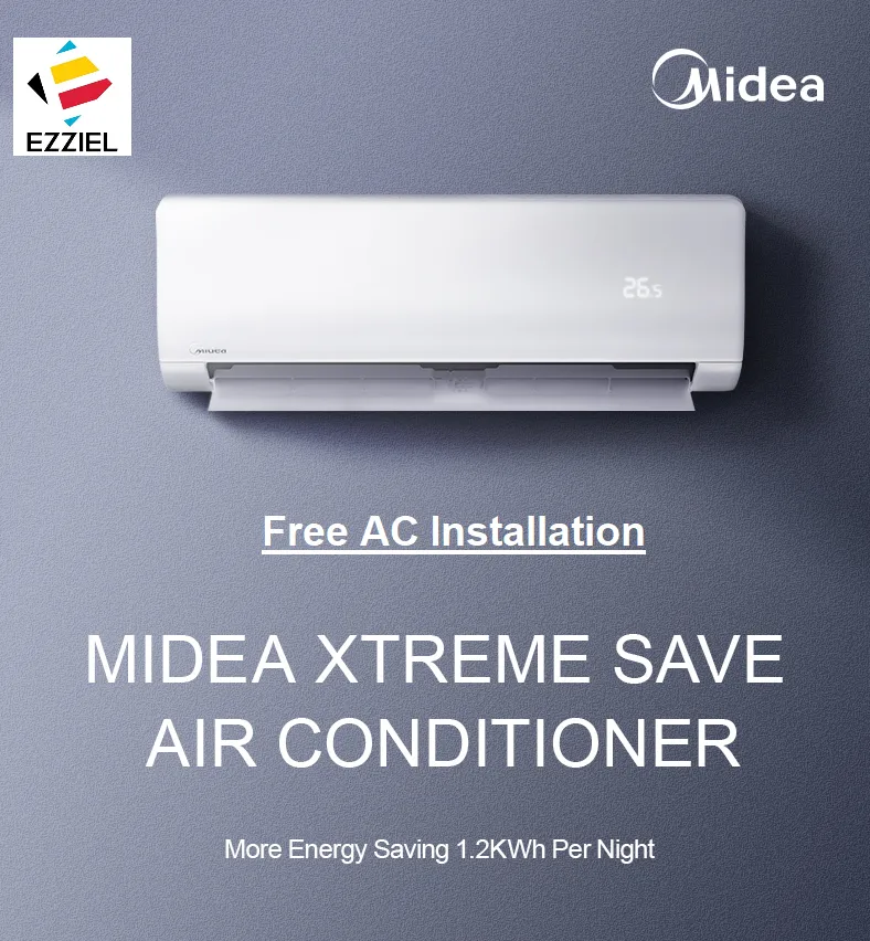 Midea ac 18HRFN 1.5 ton t3