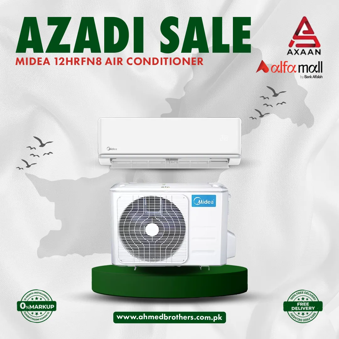 MIDEA 1.0 TON INVERTER EXTREME AC Model MSAGB-12HRFN1 ON INSTALLMENTS ...