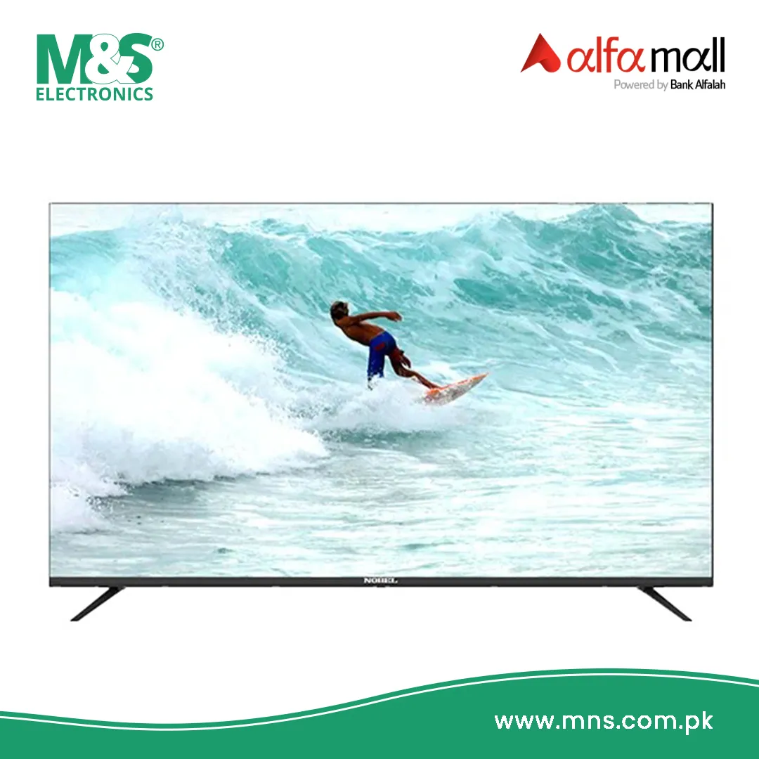 Nobel 40Q10 40-inch Smart Android FHD LED TV, Borderless Design
