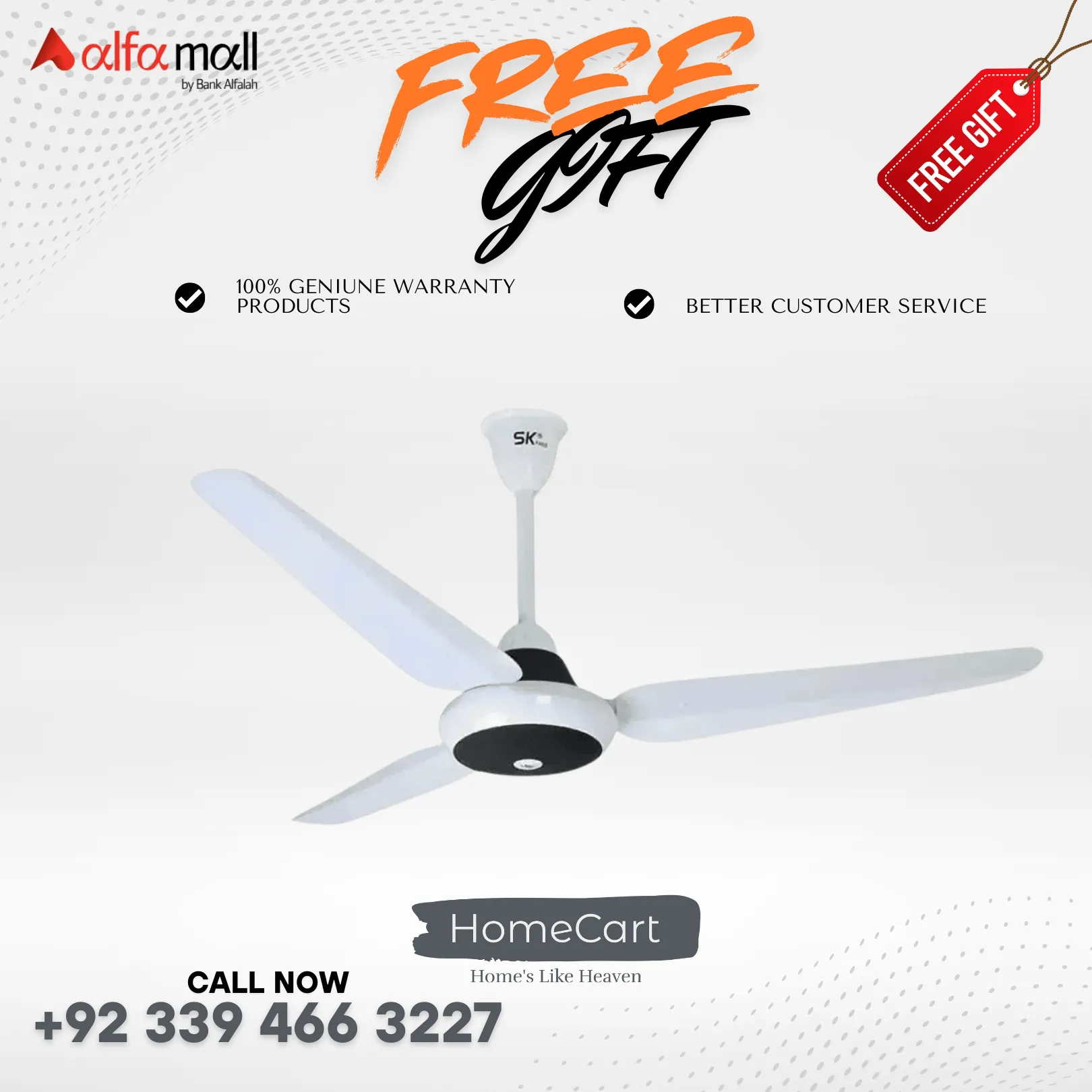 SK Inverter Ceiling Fan Super Deluxe Model Copper 56 Inch 30 Watts ...