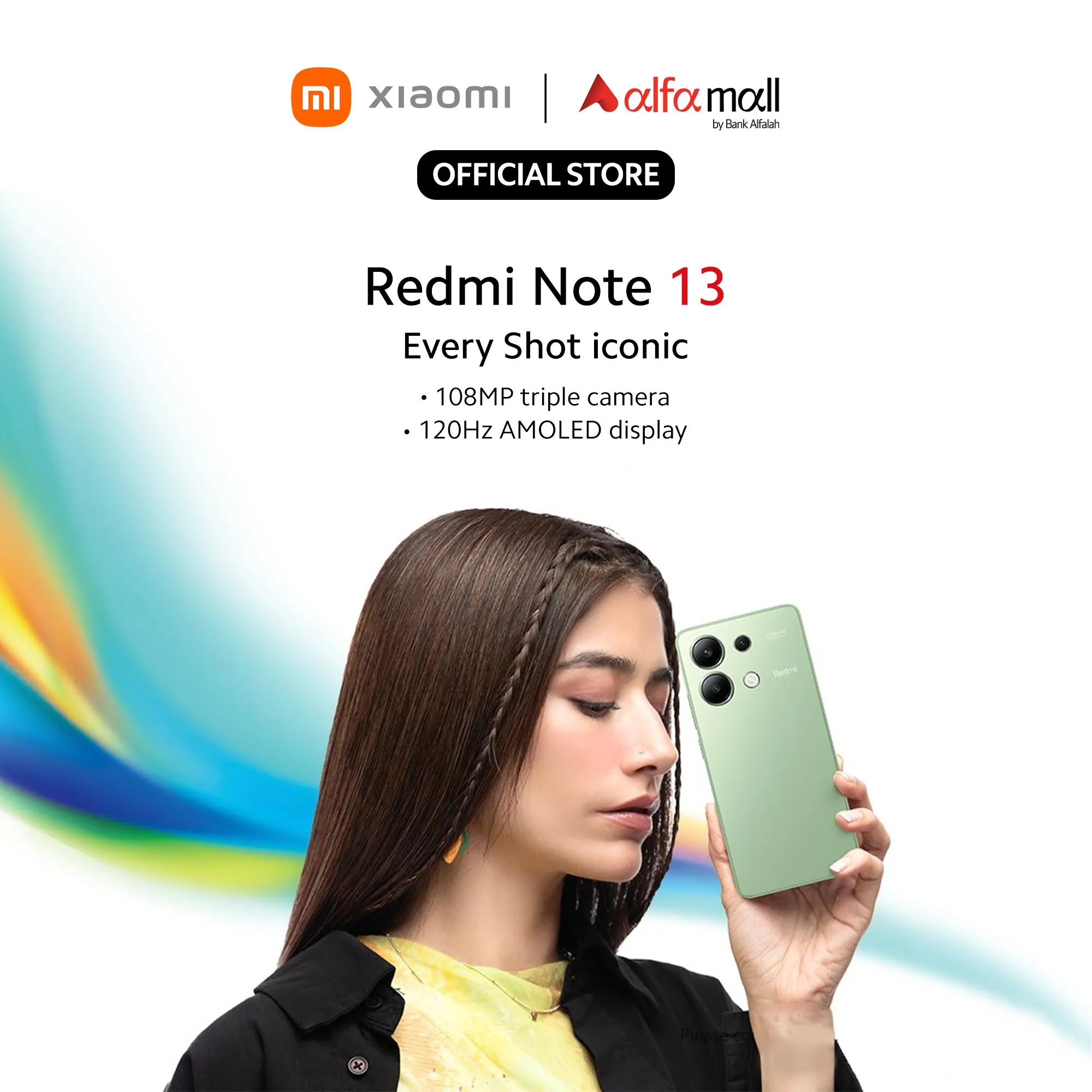 Redmi Note 13 8GB-256GB On Installments