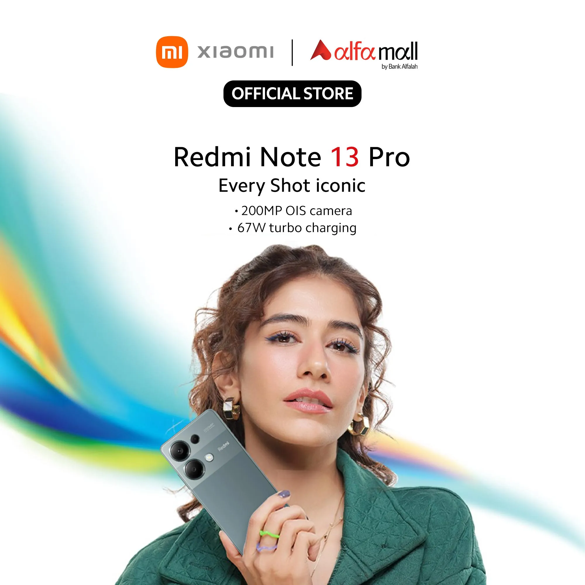 Redmi Note 13 PRO 12GB-512GB On Installments