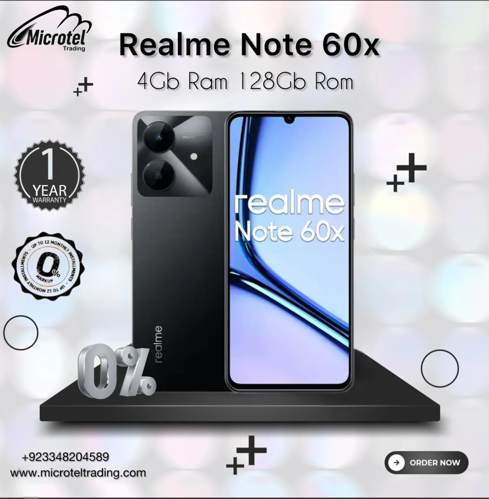 REALME NOTE 60X 4GB 128GB Official Pta Aproved 1Year Official Warranty ...
