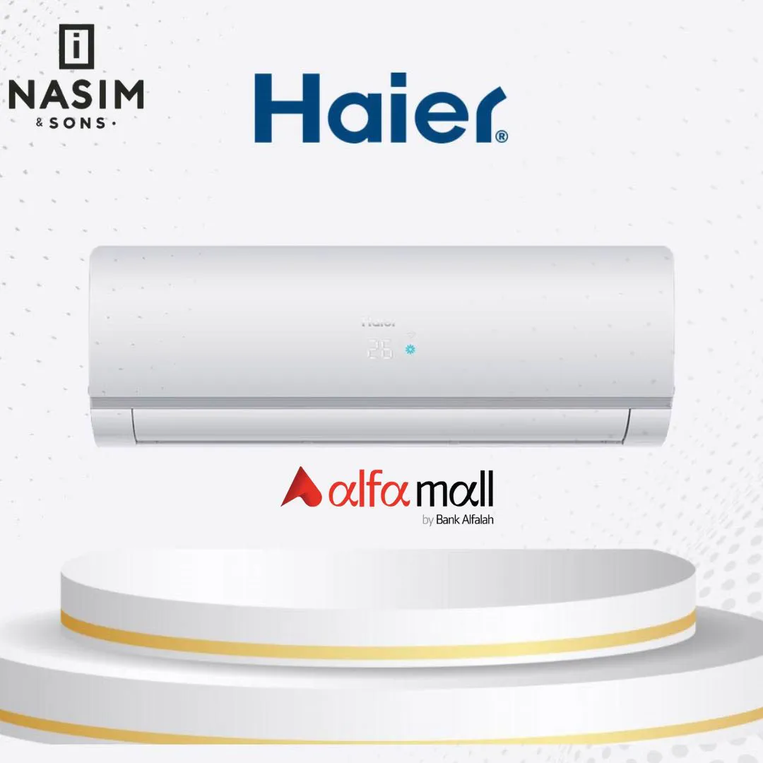 Haier - Air Conditioner 1.5 Ton Inverter Marvel Heat & Cool - HSU-18HFM (N&S_103)