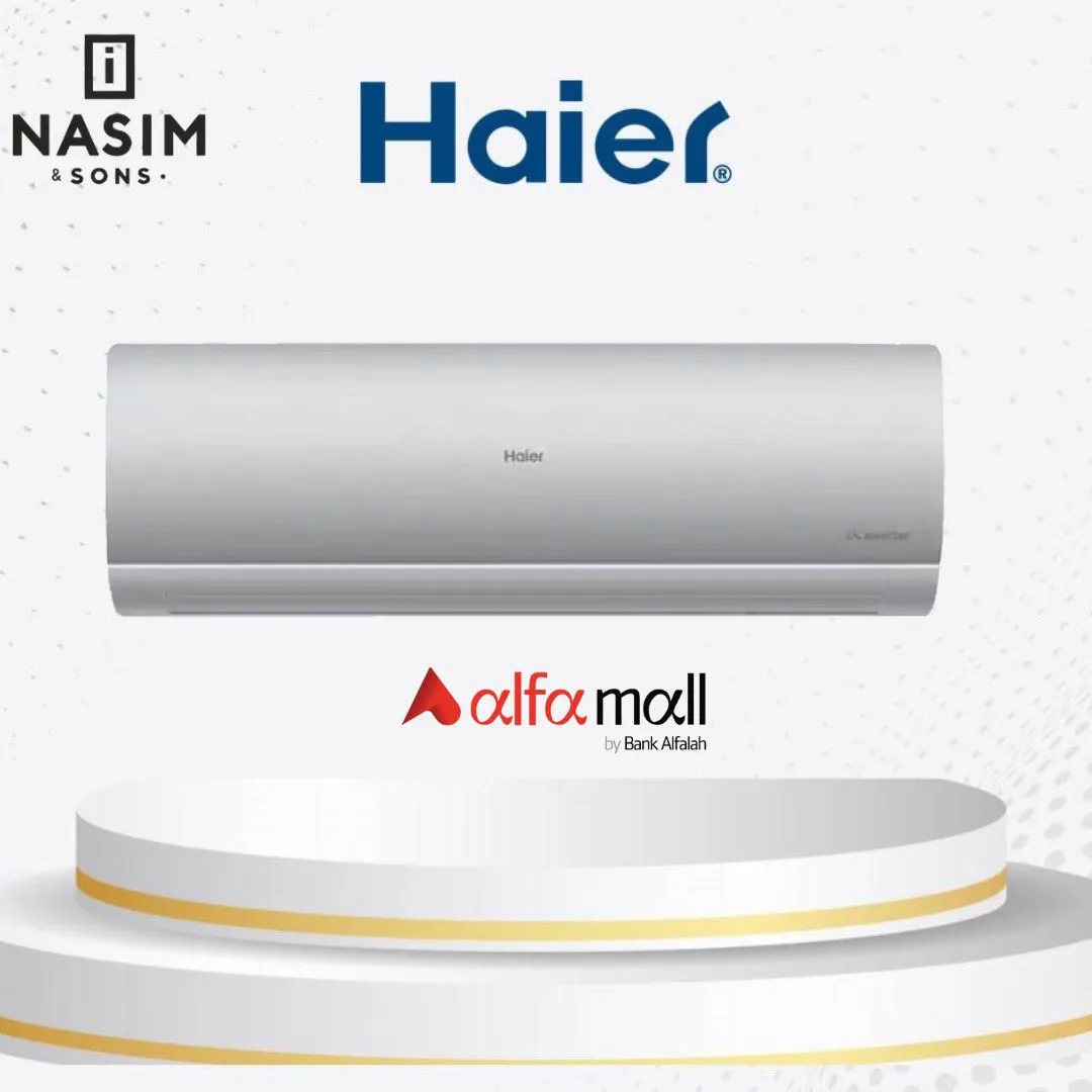 Haier - Air Conditioner 1.5 Ton Thunder T3-Inverter Heat & Cool Silver ...