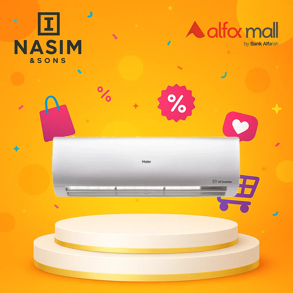 Haier - Air Conditioner 1.5 Ton Heat & Cool T3 Inverter HSU-20HFTEX OW ...