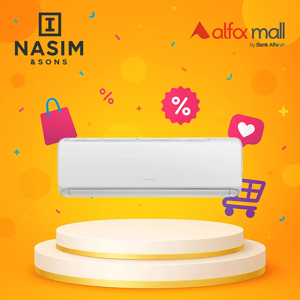 Gree - Air Conditioner 1.0 Ton Charmo Series Non-Inverter - 12CM11 - (N&S_130)