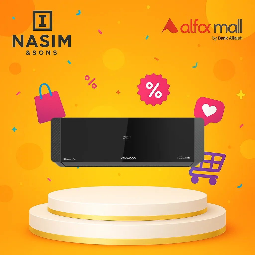 Kenwood - Air Conditioner 1 Ton Heat & Cool Inverter e Luxury Pro KEL-1270s - (N&S_131)