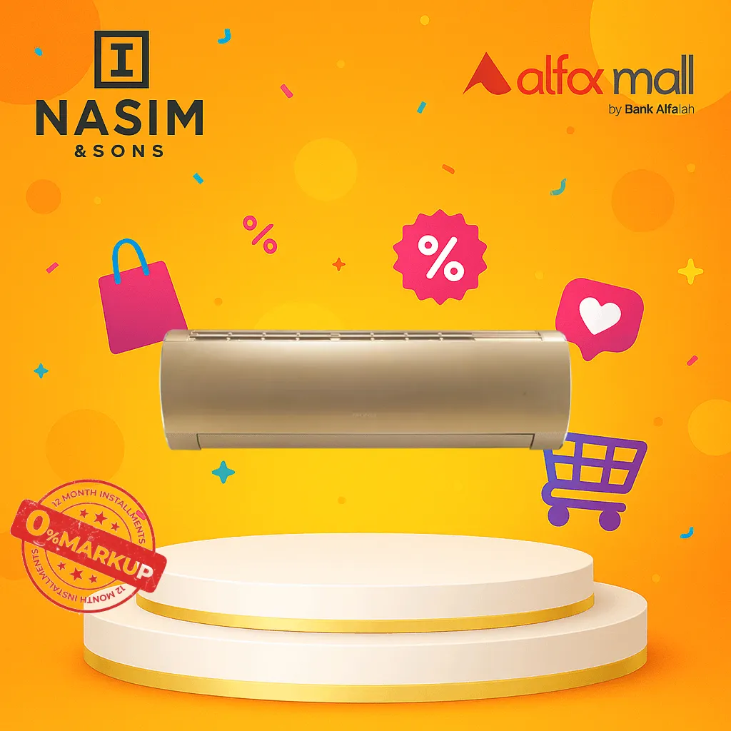 Gree - Air Conditioner 2.0 Ton Inverter Heat & Cool Fairy Series GS-24FITH1C (N&S_141)