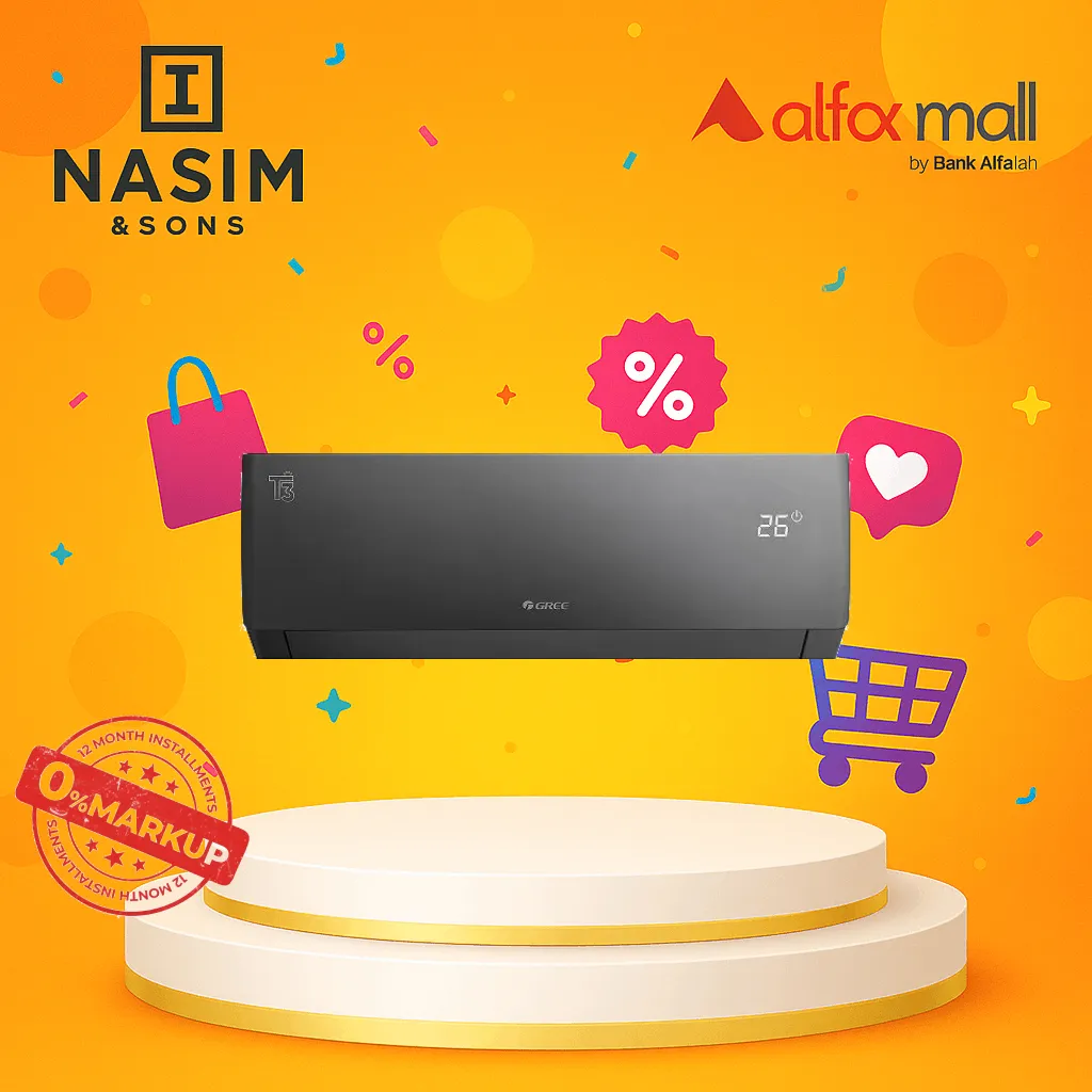 Gree - Air Conditioner 1.5 Ton Inverter Heat & Cool GS-18PITH21B (N&S_146)