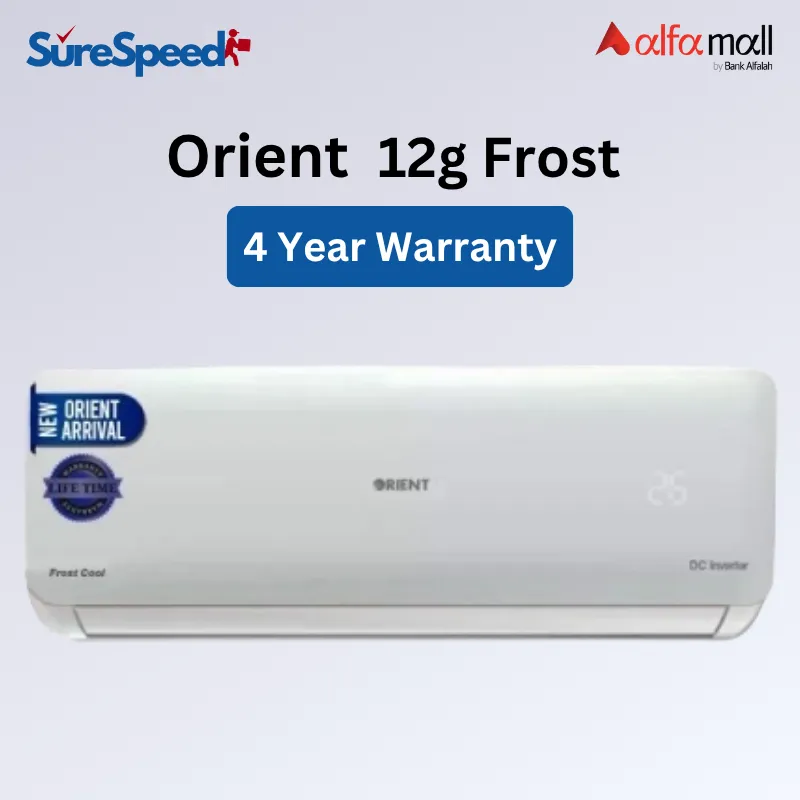 Orient 1 ton Air Conditioners Inverter Split 12G Frost | AlfaMall