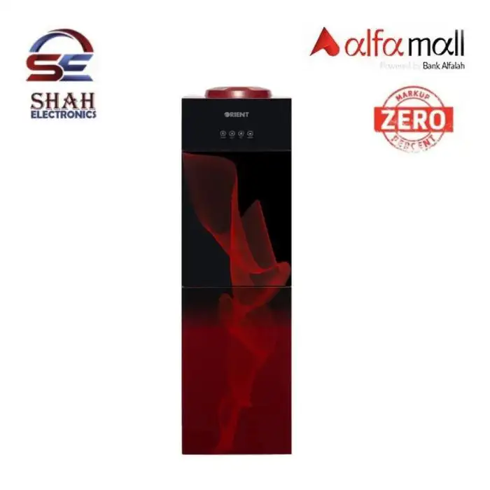 Orient Water Dispenser OWD-Crystal 3 Smoke Red ON INSTALLMENTS | AlfaMall