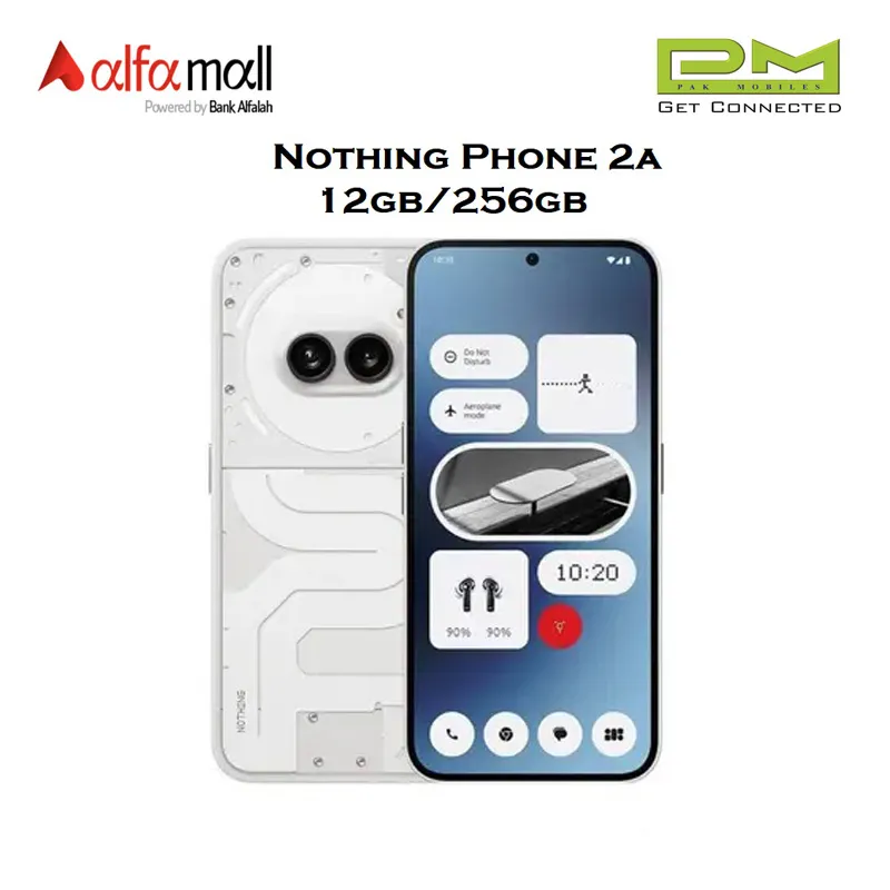 Nothing Phone 2a - 12GB RAM - 256GB ROM - White - Pak Mobiles