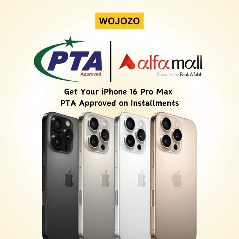 iPhone 16 Pro Max Official PTA Approval Service on Installments | AlfaMall