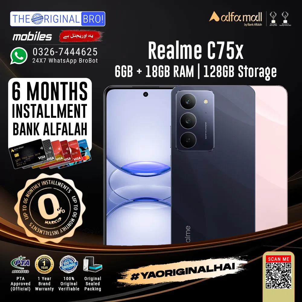 Realme C75x | The Original Bro Mobiles