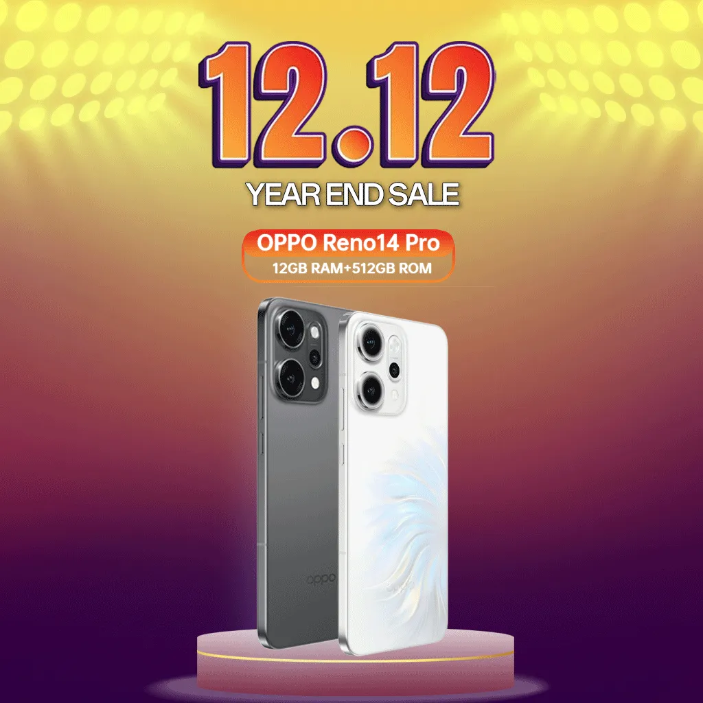 OPPO Reno14 Pro 5G 12GB RAM 512GB ROM By OPPO Official Store | AlfaMall