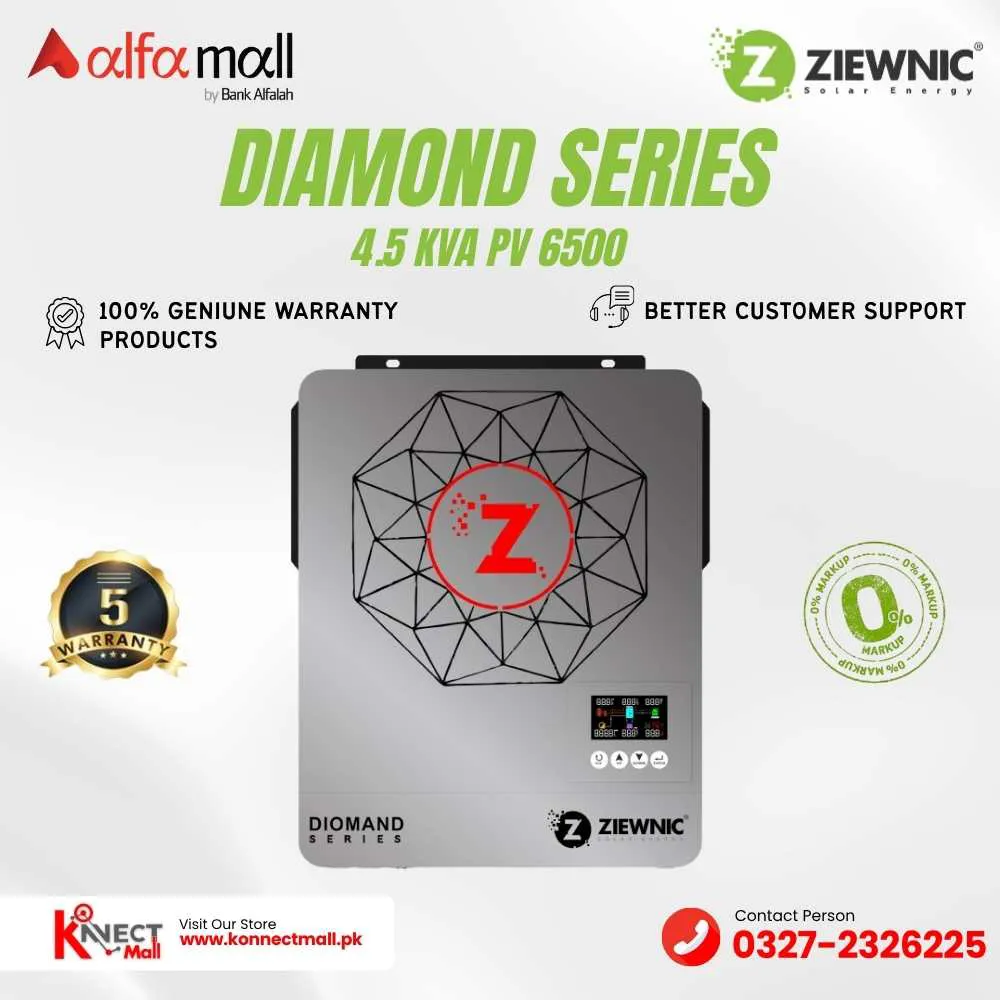 ZIEWNIC DIAMOND Inverter UPS ON/OFF/MKS/KS Solar Hybrid Inverter 4.5 ...