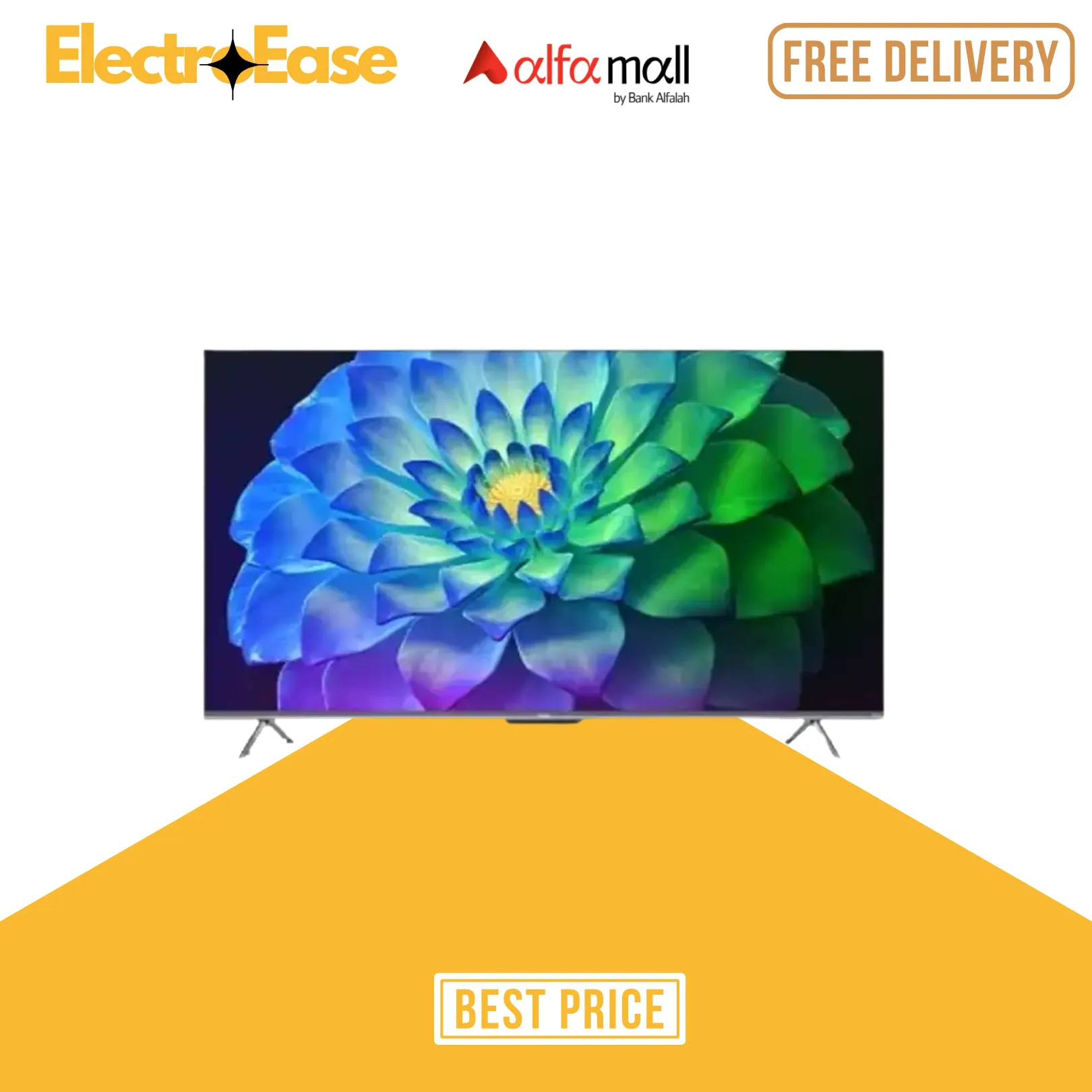 HAIER H65P7UX 65 INCH VOICE CONTROL HQLED 4K SMART GOOGLE TV AT BEST ...