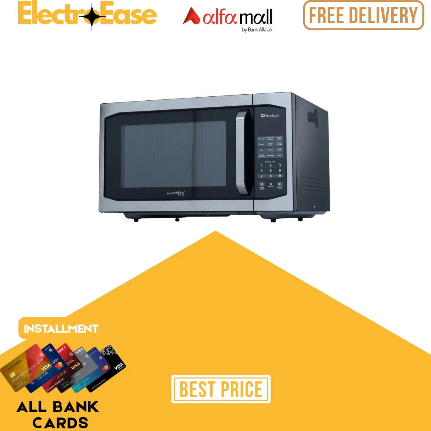 DAWLANCE MICROWAVE OVEN GRILL MODEL DW 142 HZP AT BEST PRICE IN ...