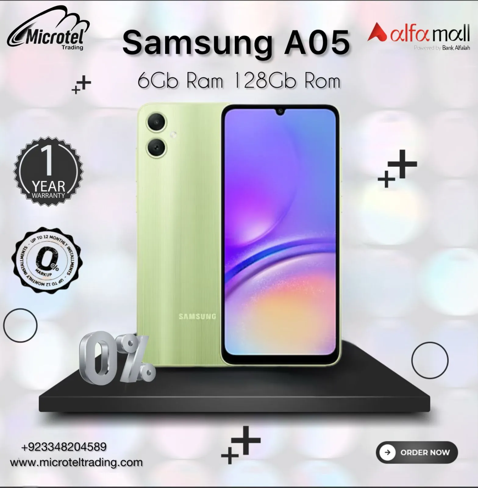 SAMSUNG A05 6GB 128GB Official Pta Aproved 1Year Official Warranty_On ...