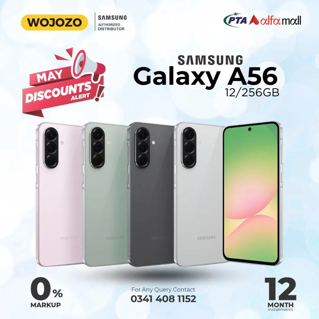 Samsung Galaxy A56 5G (12-256) PTA Approved with One Year Official ...