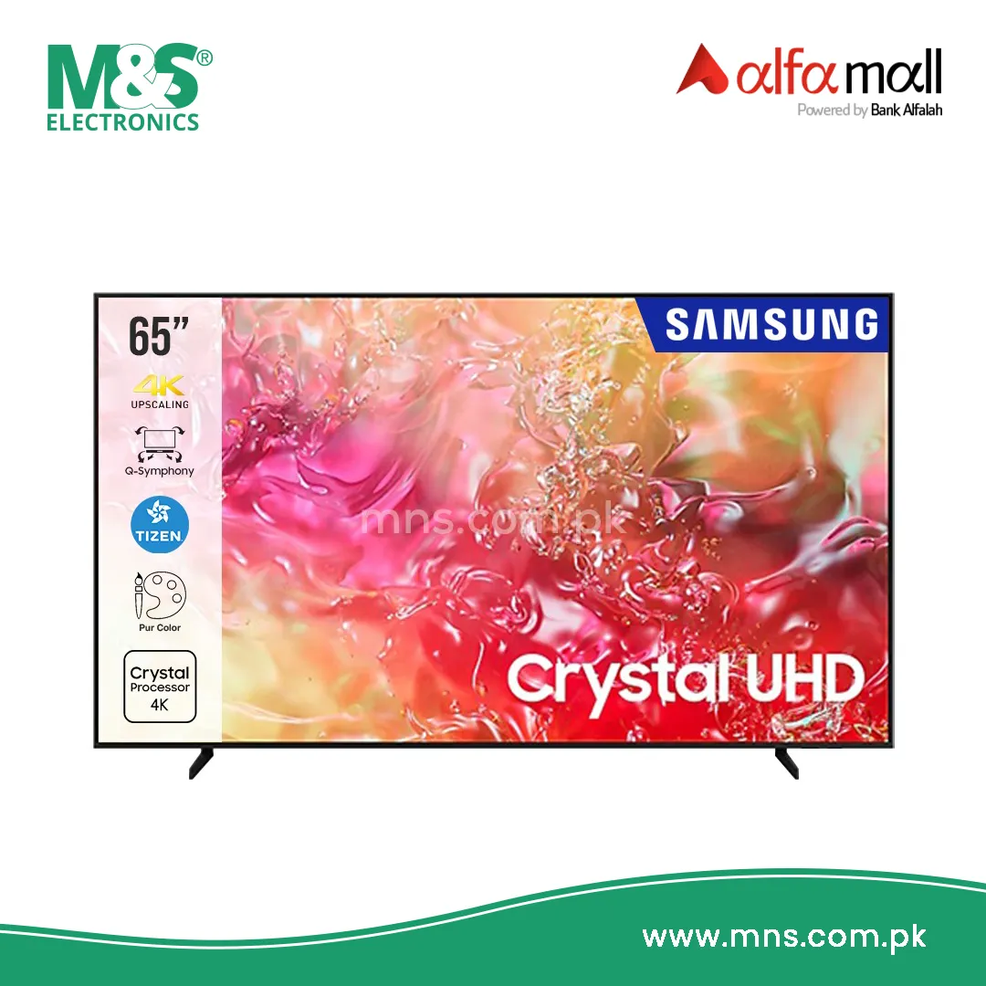 Samsung 65DU7000 (2025) 65-inch 4K UHD LED TV, Tizon OS, 4K Upscaling