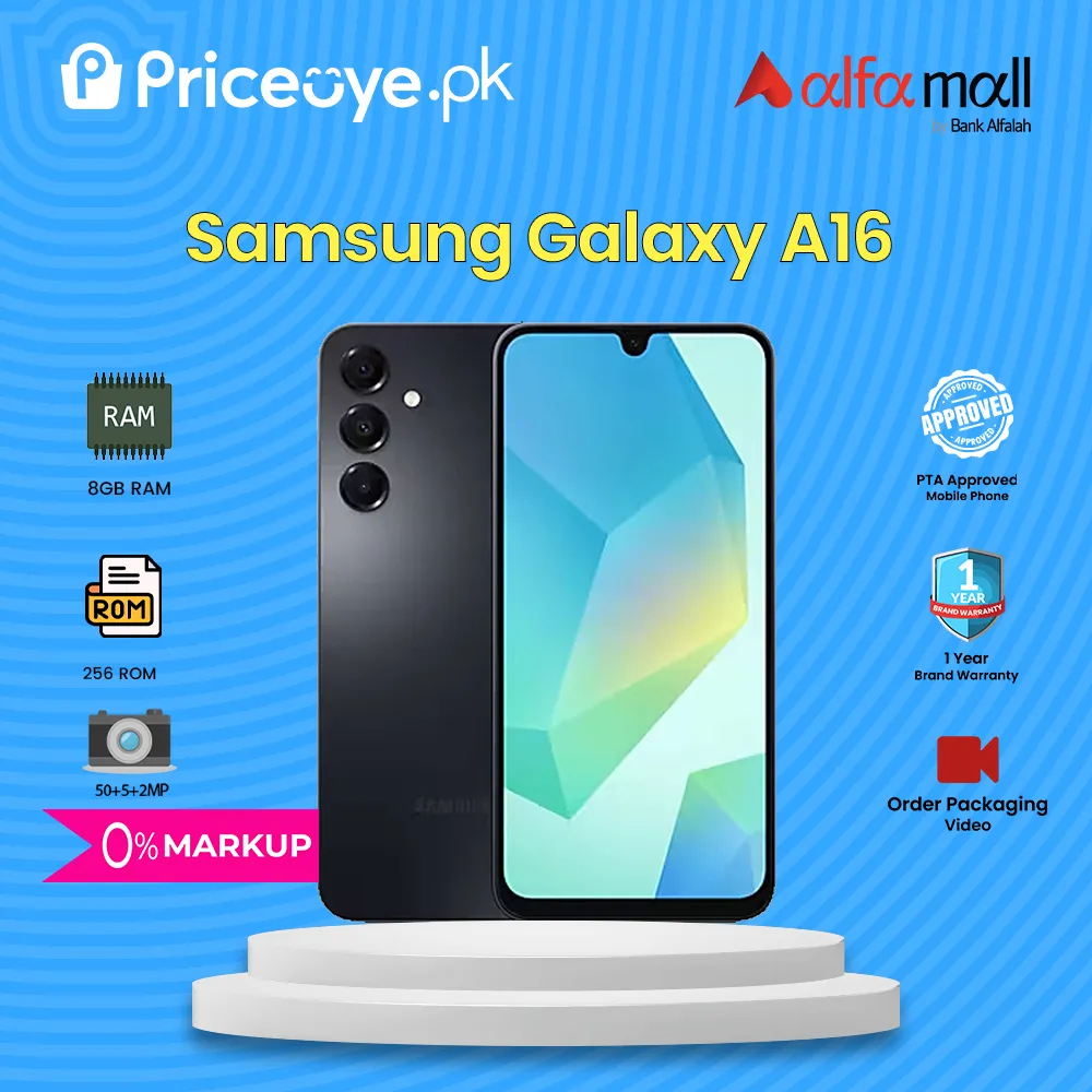 Samsung Galaxy A16 8GB 256GB Lowest On Easy monthly Installment Priceoye